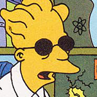 Doctor Olberman (Simpsons) - Bongo Comics