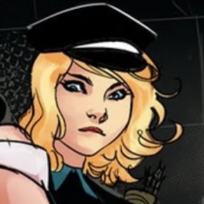 Zinda Bleier as Lady Blackhawk (DC Bombshells) - DC Comics