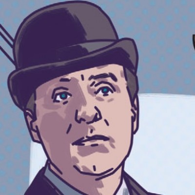 John Steed as Mister Steed