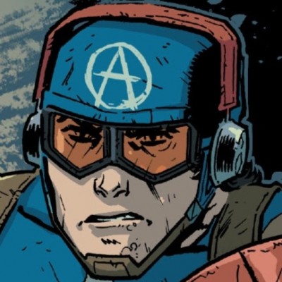 Karl Morgenthau as Captain Anarchy (Earth-138) - Marvel Comics