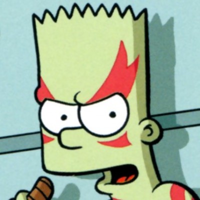 Bart Simpson as Brat the Destroyer (Simpsons) - Bongo Comics