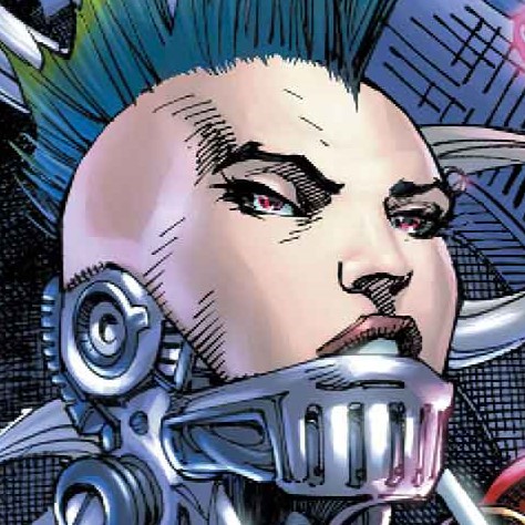 Maxine Manchester as Ladytron (Earth-0) - DC Comics