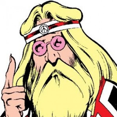 Gilles Weill as Brother Brit-Man (Earth-65) - Marvel Comics