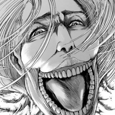 Dina Fritz as Smiling Titan (Attack on Titan) - Kodansha