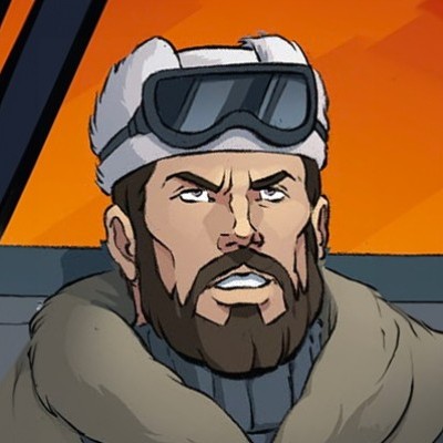 Farley Seward as Frostbite (G.I. Joe) - IDW Publishing