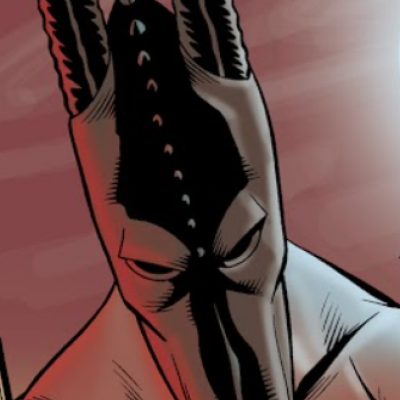 Onomatopoeia as Baphomet (Prime Earth) - DC Comics
