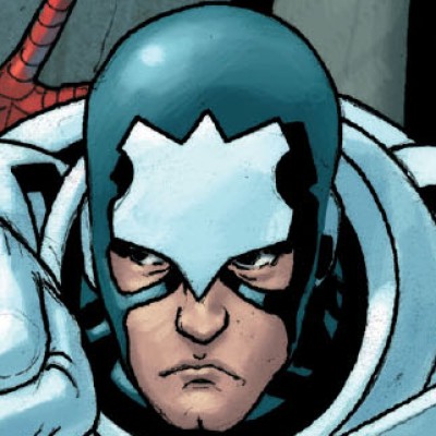 Joseph Cartelli as Blue Shield (Earth-616) - Marvel Comics