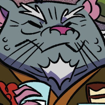 Hamato Yoshi as Splinter (TMNT Rise of the TMNT) - IDW Publishing