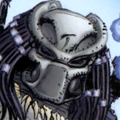 Yautja as Smiley (Aliens vs. Predator) - Marvel Comics