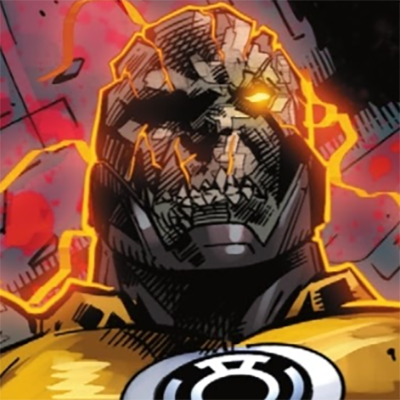 Uxas as Yellow Lantern (Earth-55) - DC Comics