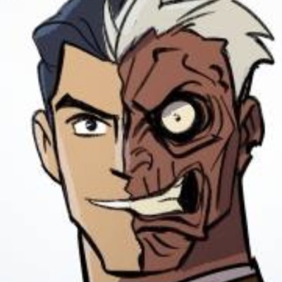 Harvey Dent as Two-Face (DC Webtoons) - DC Comics