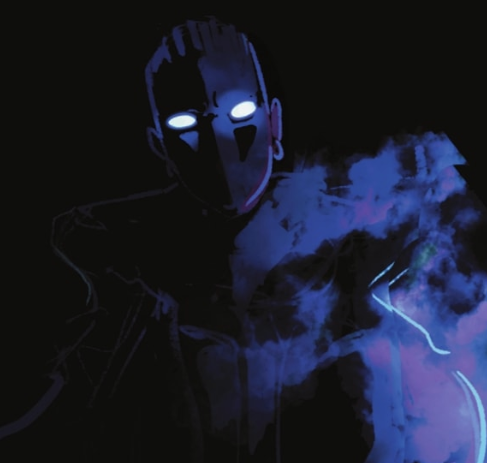 Ivan Evans as Ebon (Earth M) - DC Comics