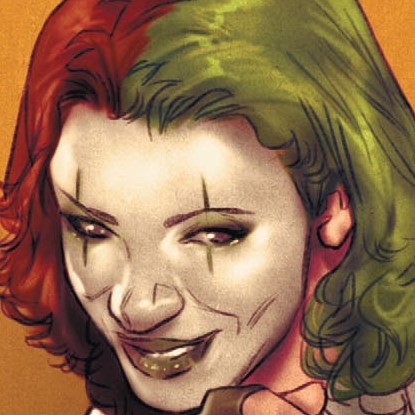 Jill Scott as Harlequin (Earth 16) - DC Comics