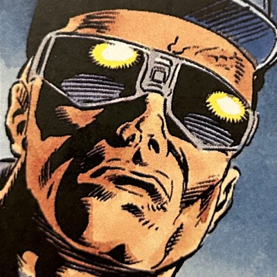 Rolando Texador as Tech-9 (Earth-93) - DC Comics