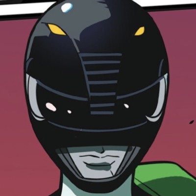 Jamie Gilmore as Black Power Ranger (Power Rangers) - BOOM! Studios