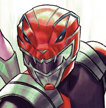 Marvin Shih as HyperForce Red (Power Rangers) - BOOM! Studios