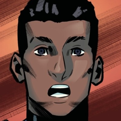 Eddie Banks as HyperForce Blue (Power Rangers) - BOOM! Studios