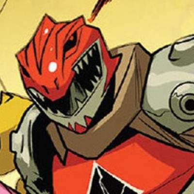 Farkas Bulkmeier as Red Drakkon Ranger (Power Rangers: World of the ...