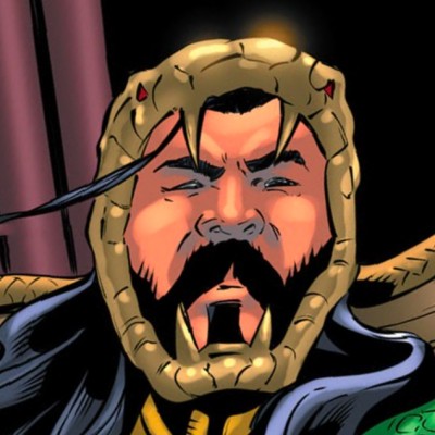 Genghis Khan as Serpentor Khan (G.I. Joe) - IDW Publishing