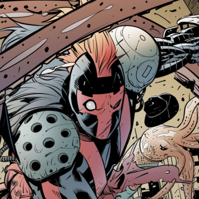 Wayne Wilkins (Old Lady Harley) as Red Tool (Elseworlds) - DC Comics