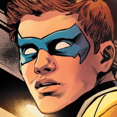 Zak Edwards as Nightwing Blue (Prime Earth) - DC Comics