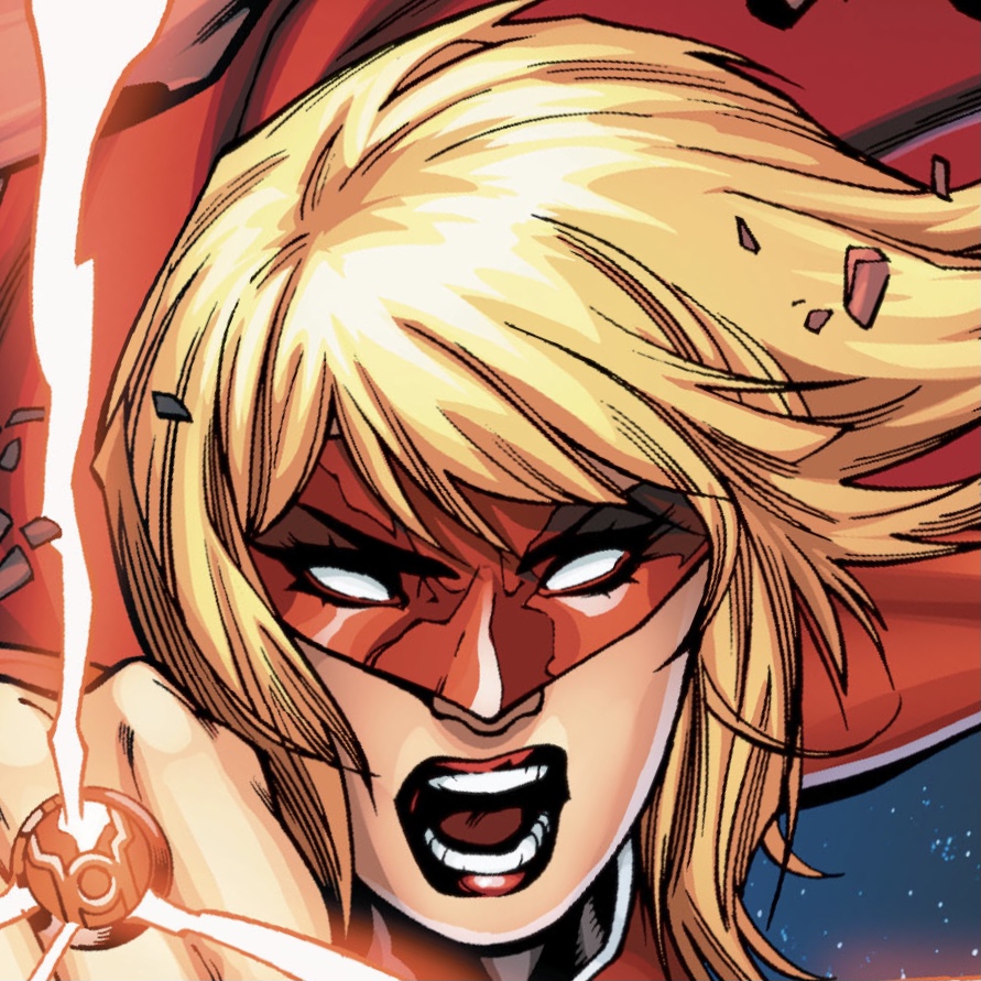 Supergirl Red Lantern