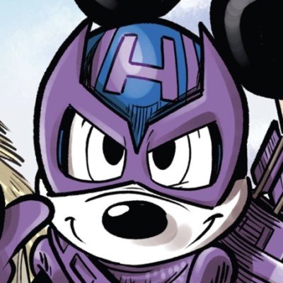 Mickey Mouse as Hawkeye