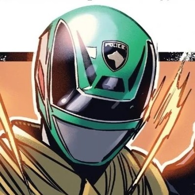 J. J. Oliver as S.P.D. Green Dragon Ranger (Power Rangers) - BOOM! Studios