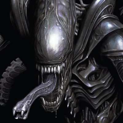 Xenomorph XX121 as Chestburster Queen (Aliens vs. Predator) - Marvel Comics