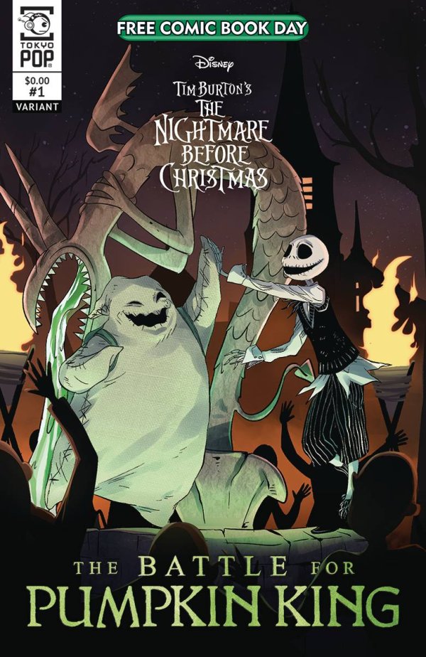 Free Comic Book Day 2023: The Nightmare Before Christmas - The Battle ...