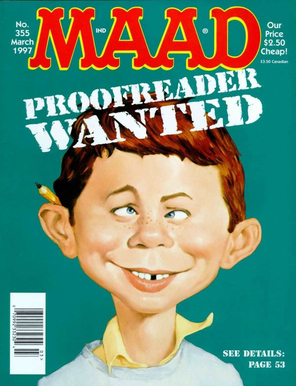 Mad #355 Reviews