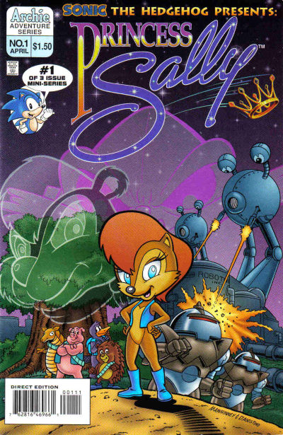 Sally Acorn (Auto-Automaton) (Sonic the Hedgehog) - Archie Comics