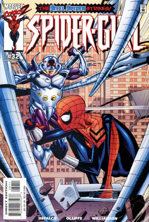 Oliver Osnick as Steel Spider (Earth-982) - Marvel Comics