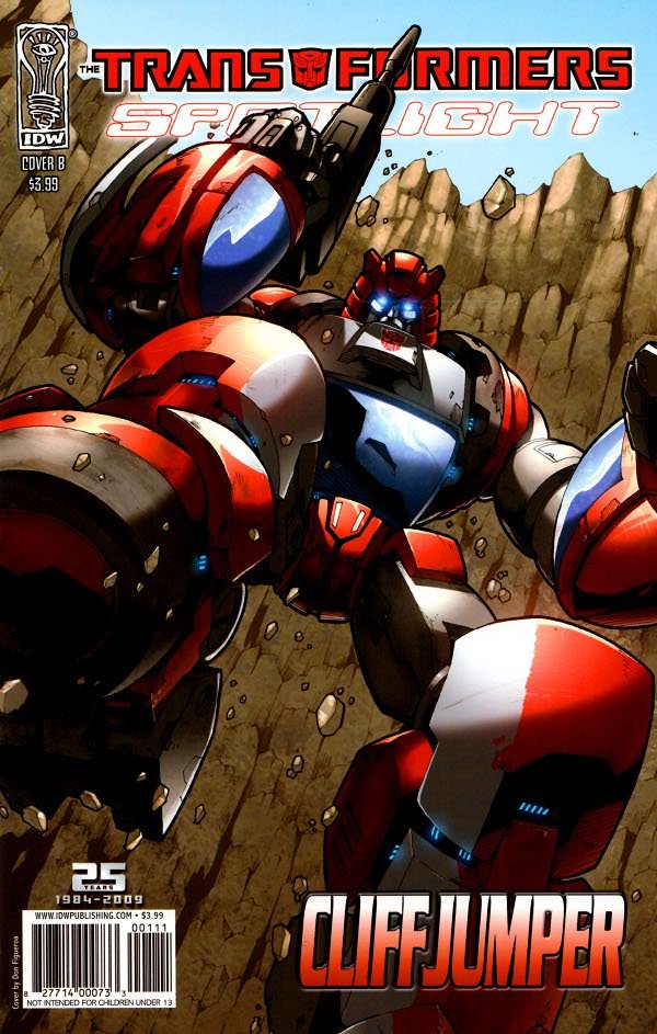 The Transformers Spotlight: Cliffjumper #1 Reviews