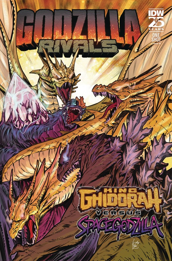 Godzilla Rivals: King Ghidorah vs. SpaceGodzilla #1 Preview
