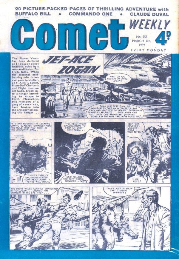 Comet Comic #555 Reviews