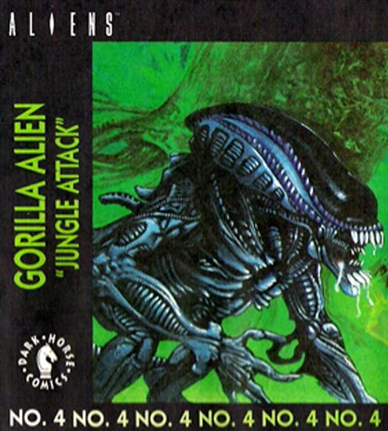 Xenomorph XX121 as Gorilla Alien (Aliens vs. Predator) - Marvel Comics