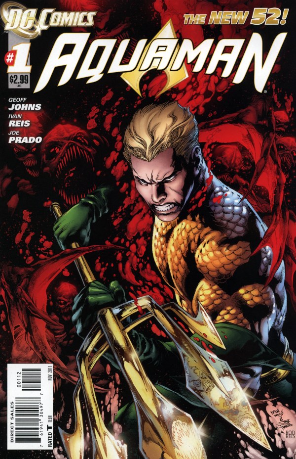 Aquaman New 52 Covers