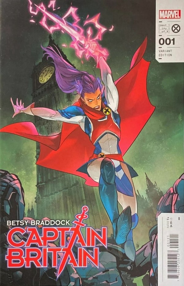 Betsy Braddock: Captain Britain #1 Reviews