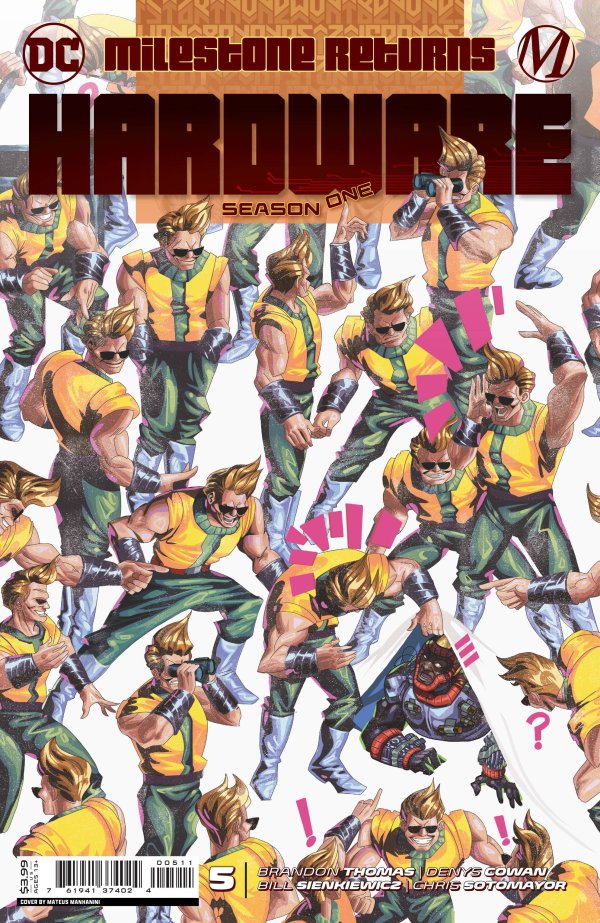 Curtis Metcalf as Hardware (Earth M) - DC Comics