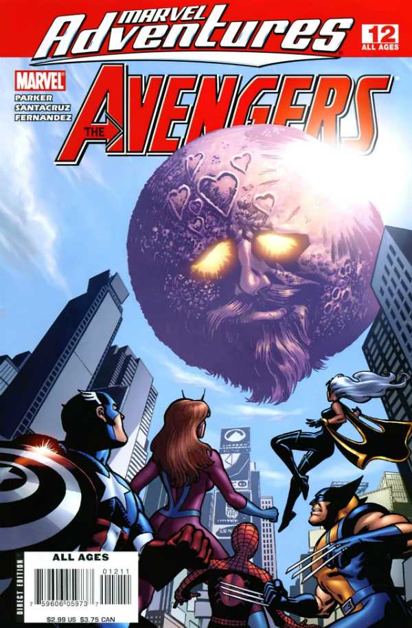 Egros as Ego the Living Planet (Earth-20051) - Marvel Comics