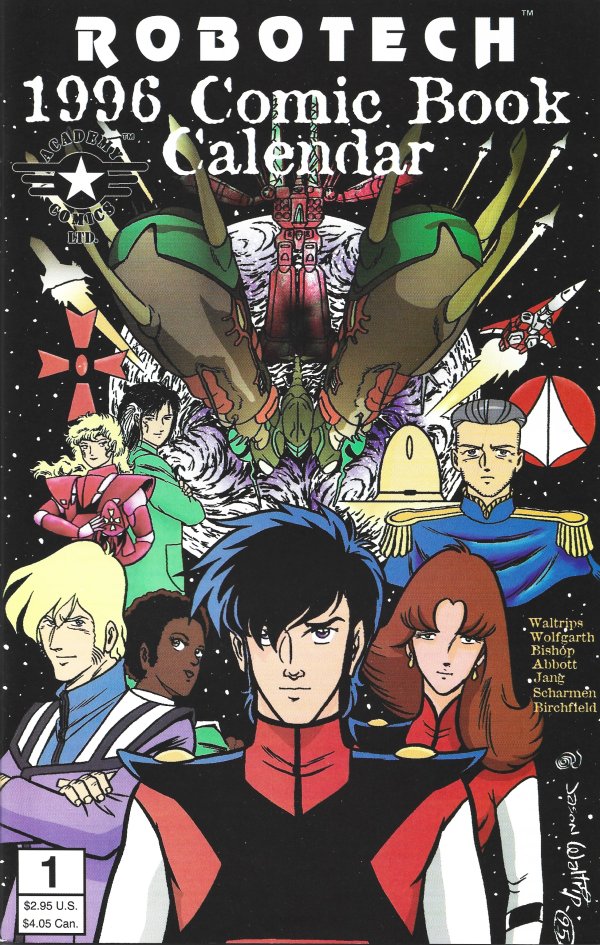 Robotech 1996 Comic Book Calendar #1 Reviews