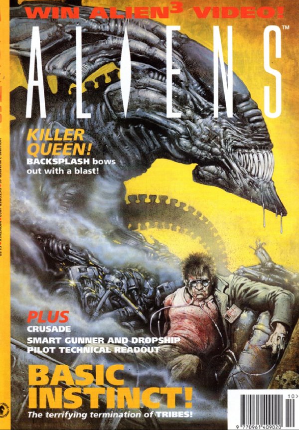 Xenomorph XX121 as Aqua Alien (Aliens vs. Predator) - Marvel Comics