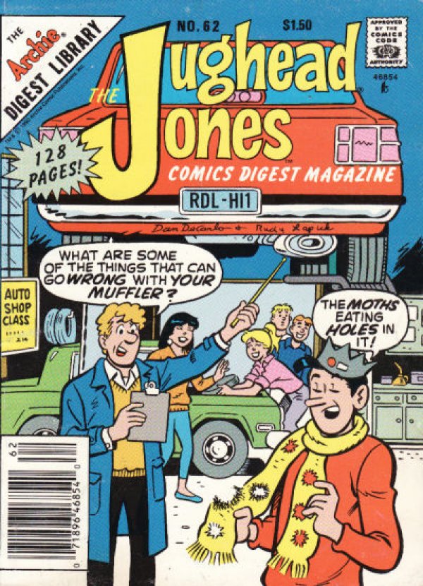 The Jughead Jones Comics Digest Magazine #62 Reviews