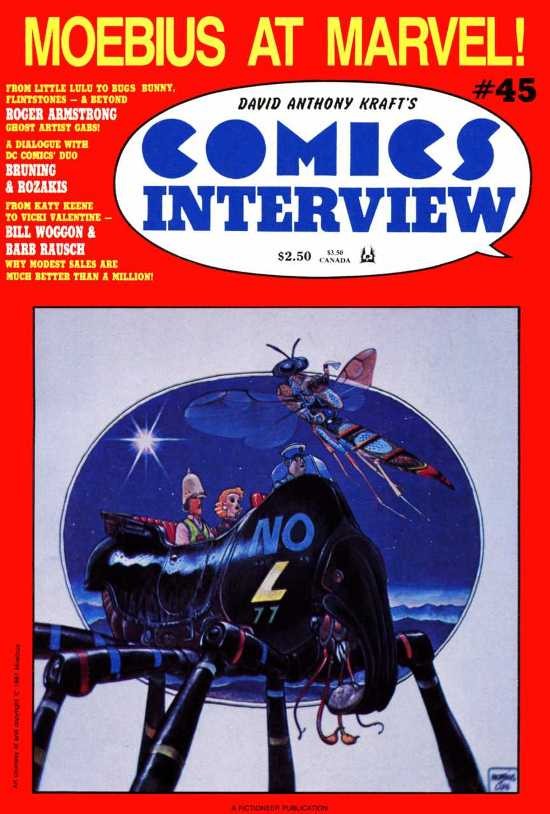 Comics Interview #45 Reviews