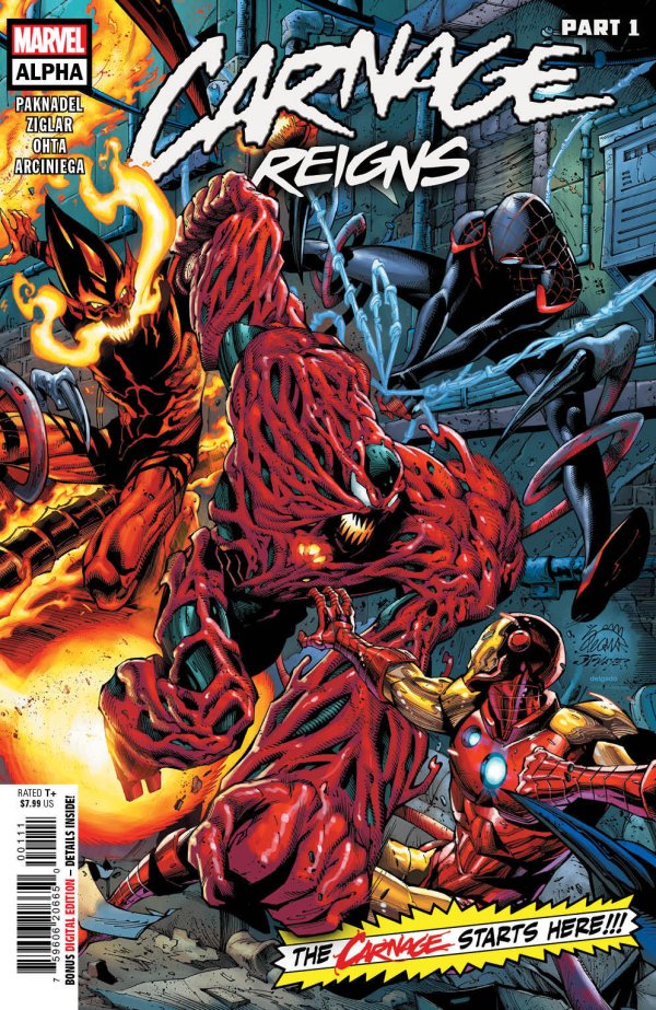 Carnage Reigns: Alpha #1 Reviews