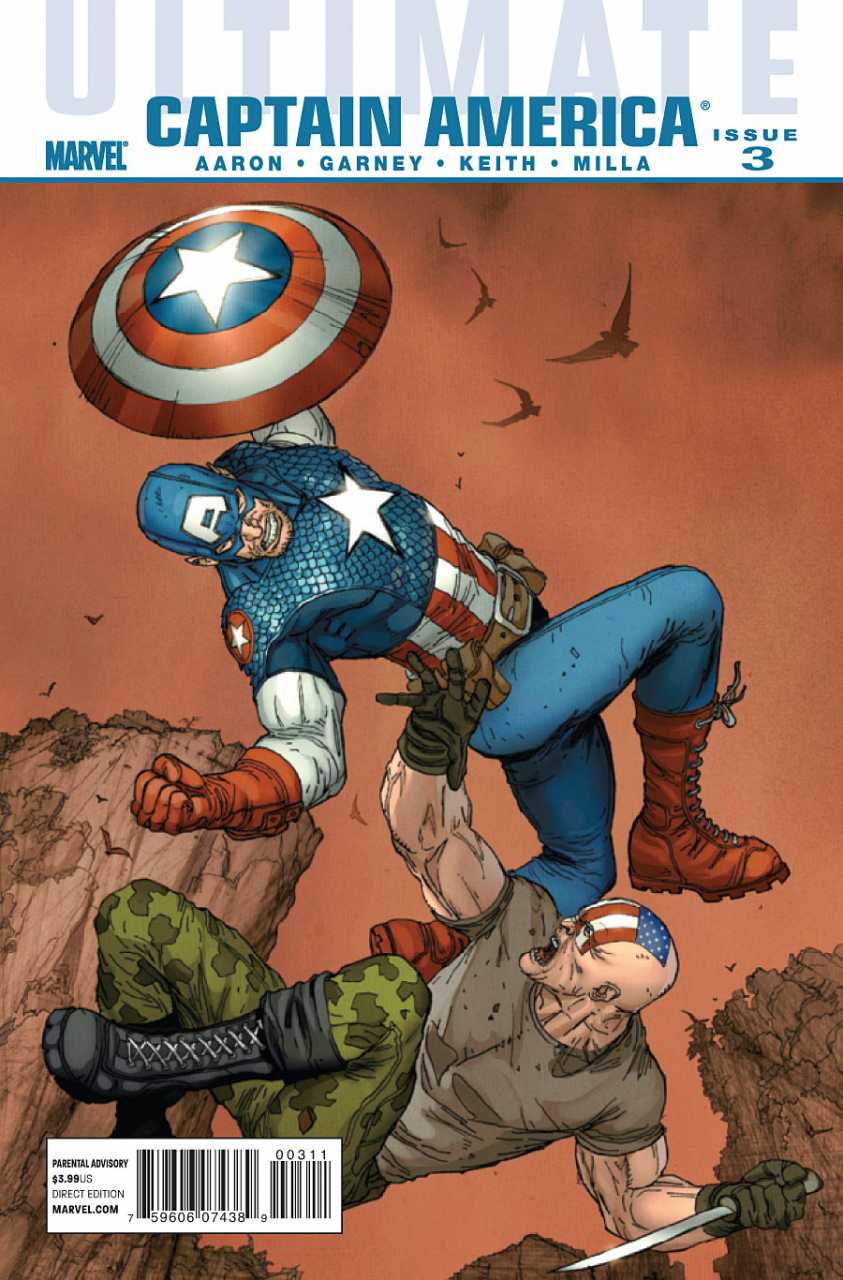 Frank Simpson as Captain America (Earth-1610) - Marvel Comics
