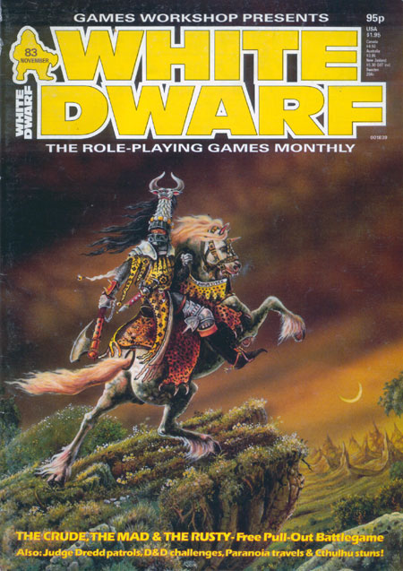White Dwarf #83 Reviews