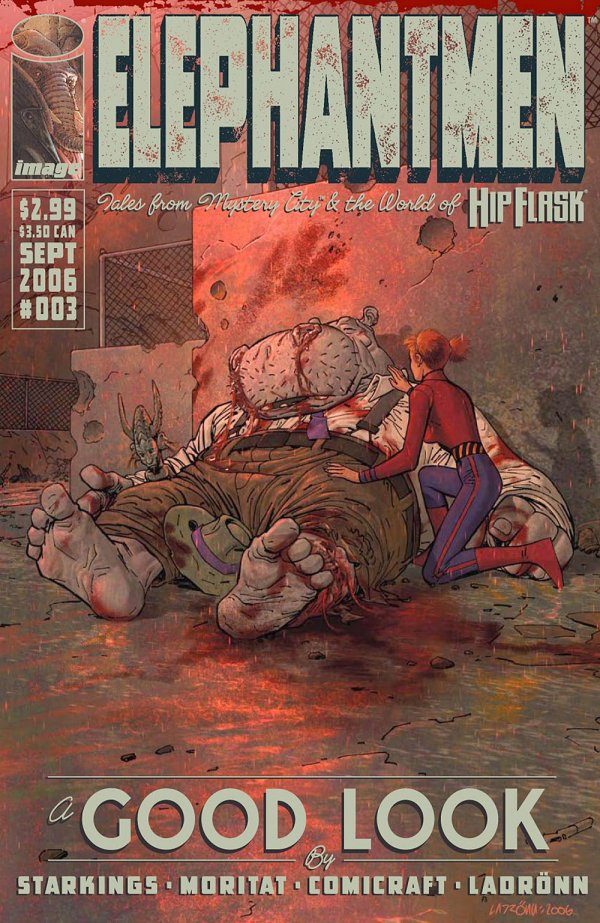 Hieronymous Flask (Elephantmen) - Image Comics