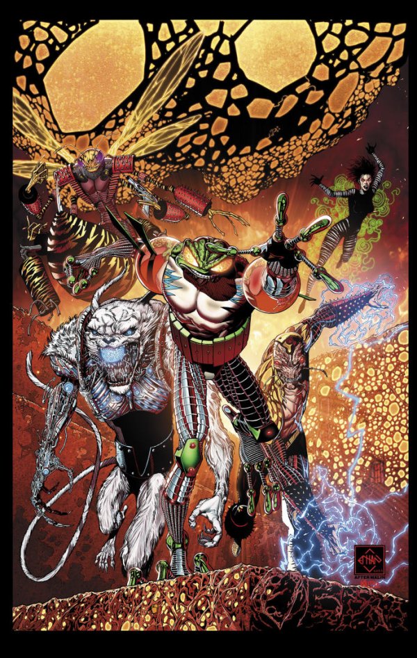 CyberFrog #3 Red Extermination Preview